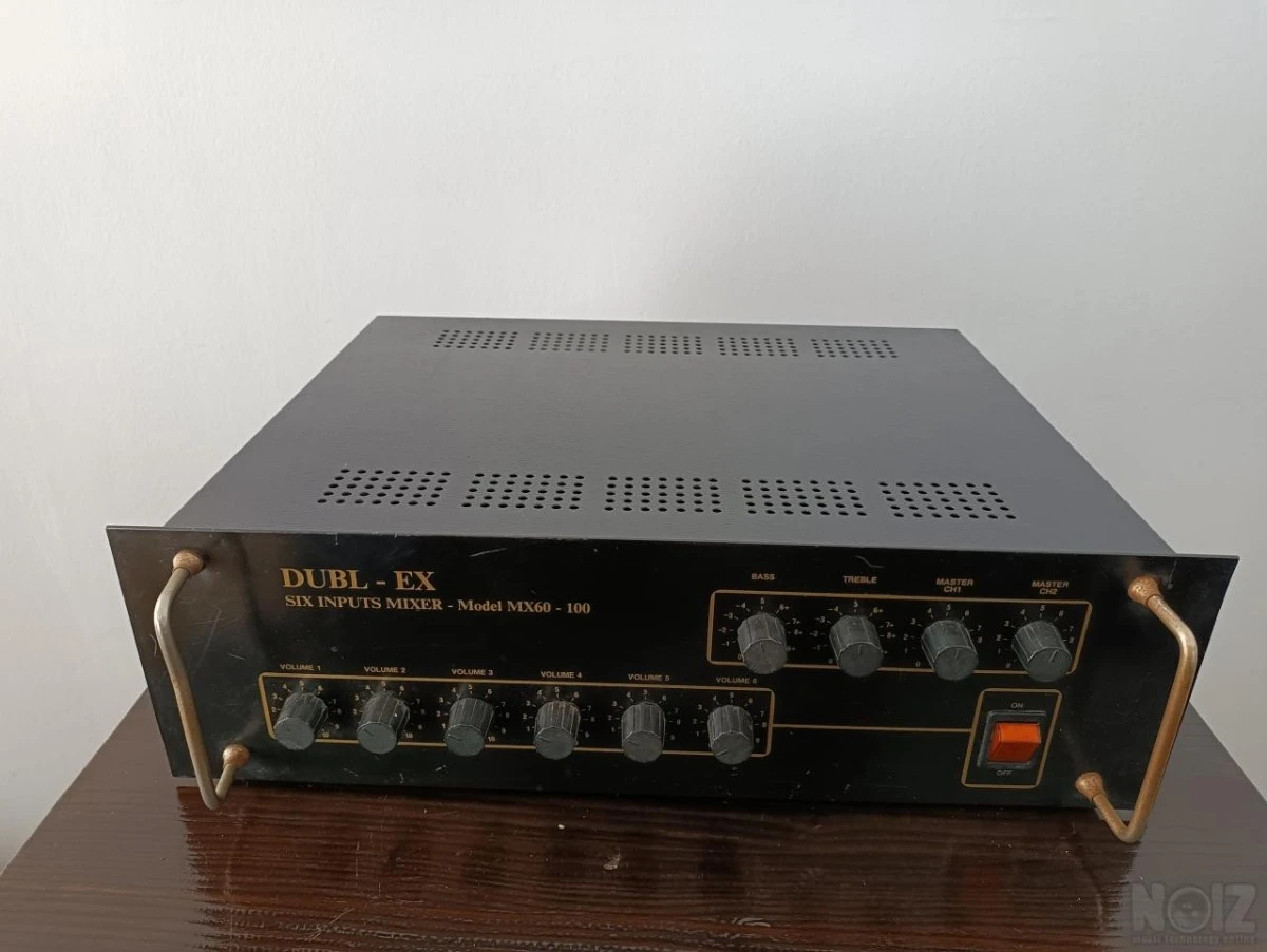 ΔΙΠΛΟΣ ΕΝΙΣΧΥΤΗΣ 60W+100W MX 60-100 DUBL-EX