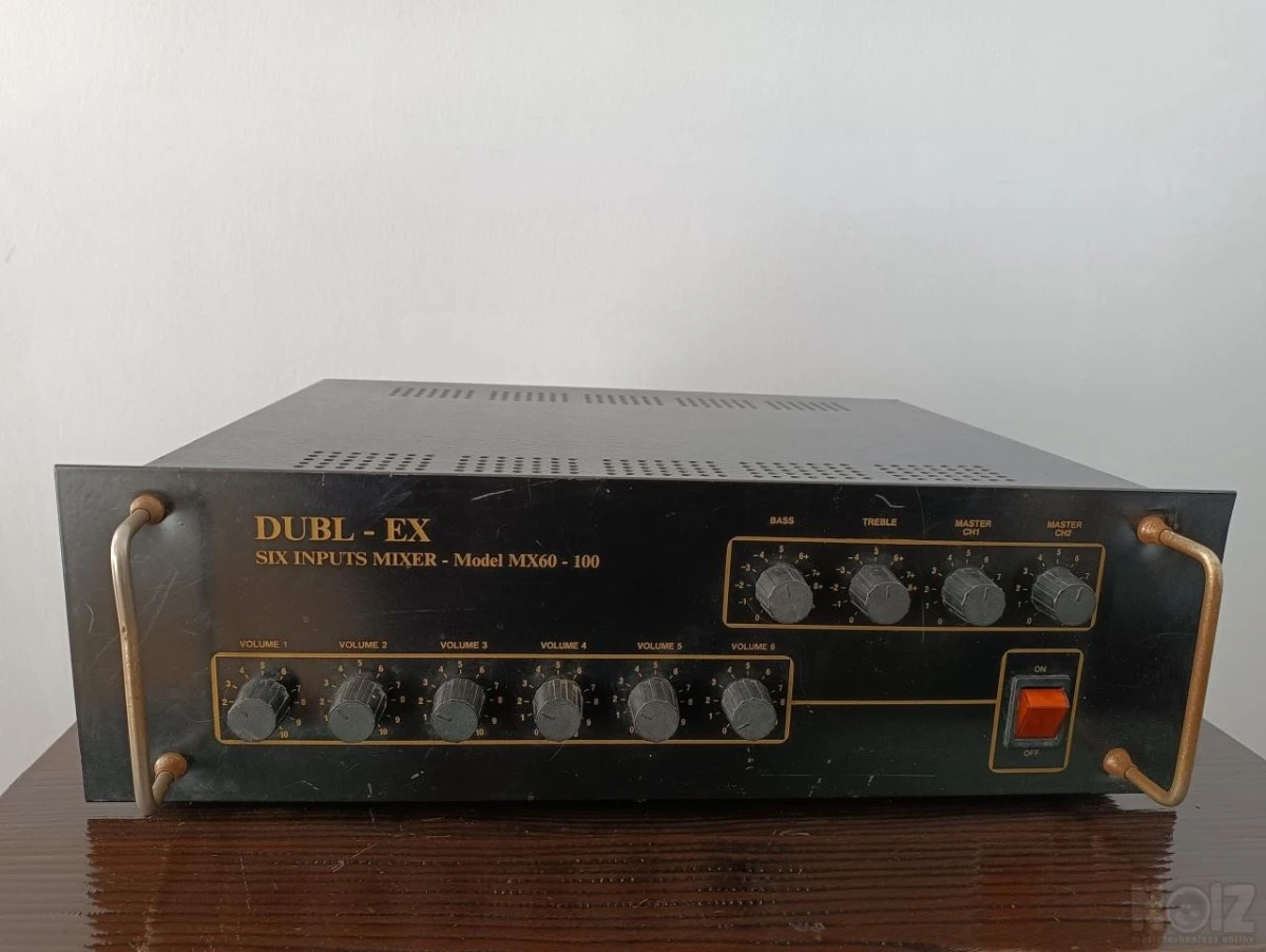 ΔΙΠΛΟΣ ΕΝΙΣΧΥΤΗΣ 60W+100W MX 60-100 DUBL-EX